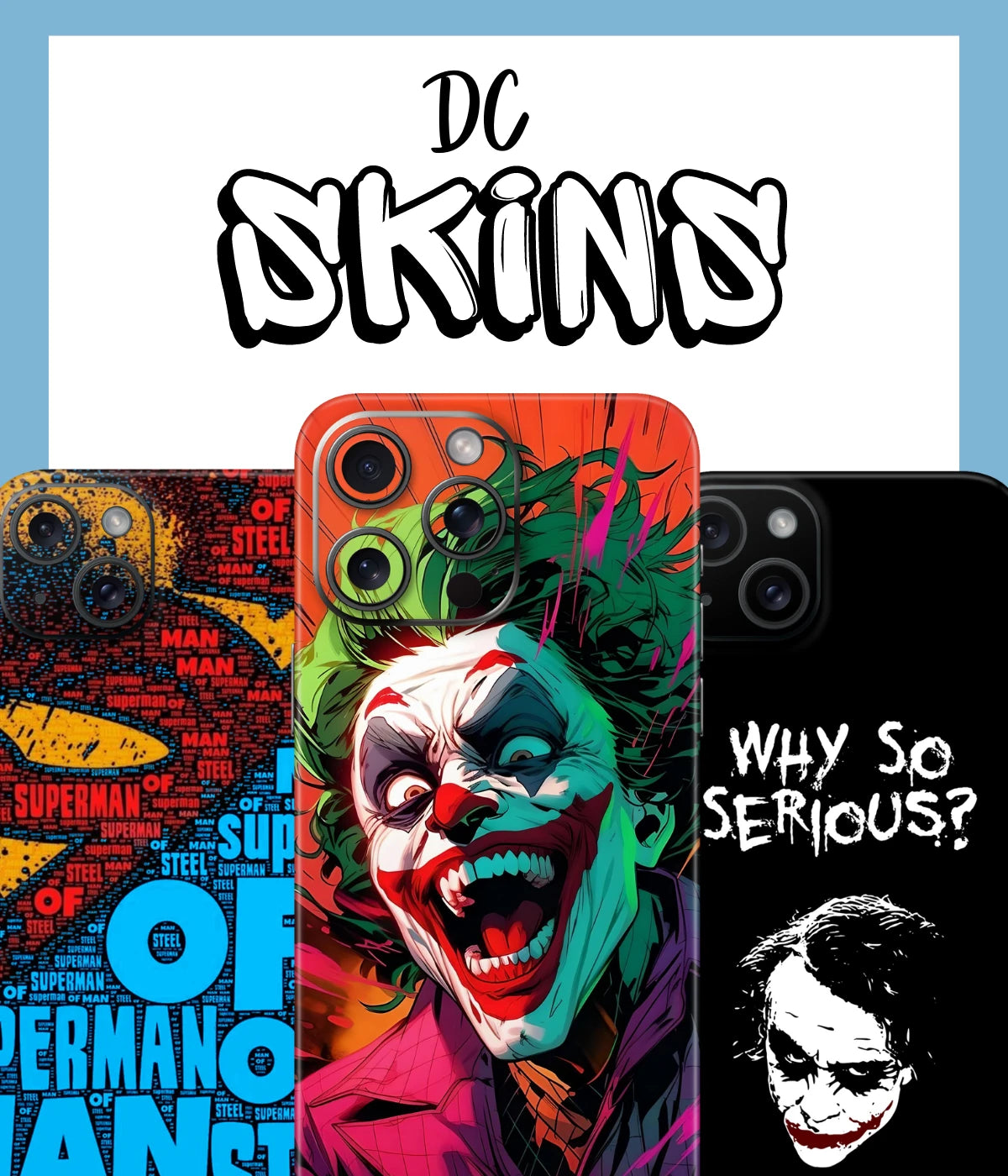 DC Mobile Skins: Heroic-Themed Device Skins – Page 2 – WORTHWRAP MOBILE SKINS