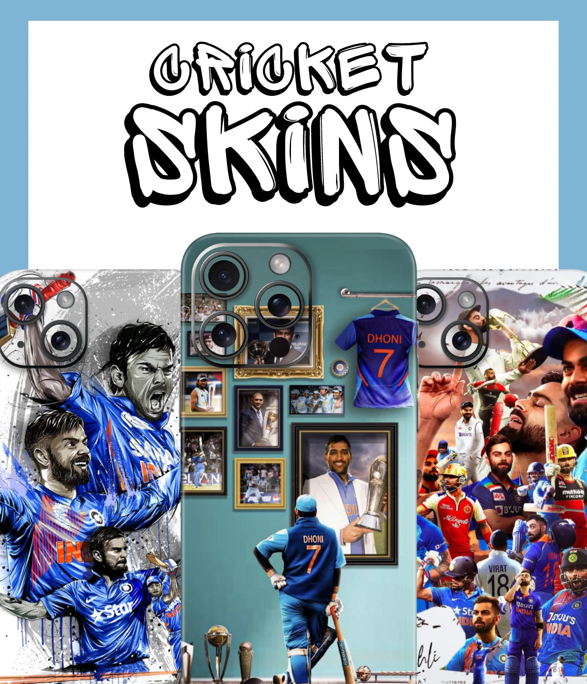 Cricket Mobile Skins: Sporty-Themed Device Skins – WORTHWRAP MOBILE SKINS