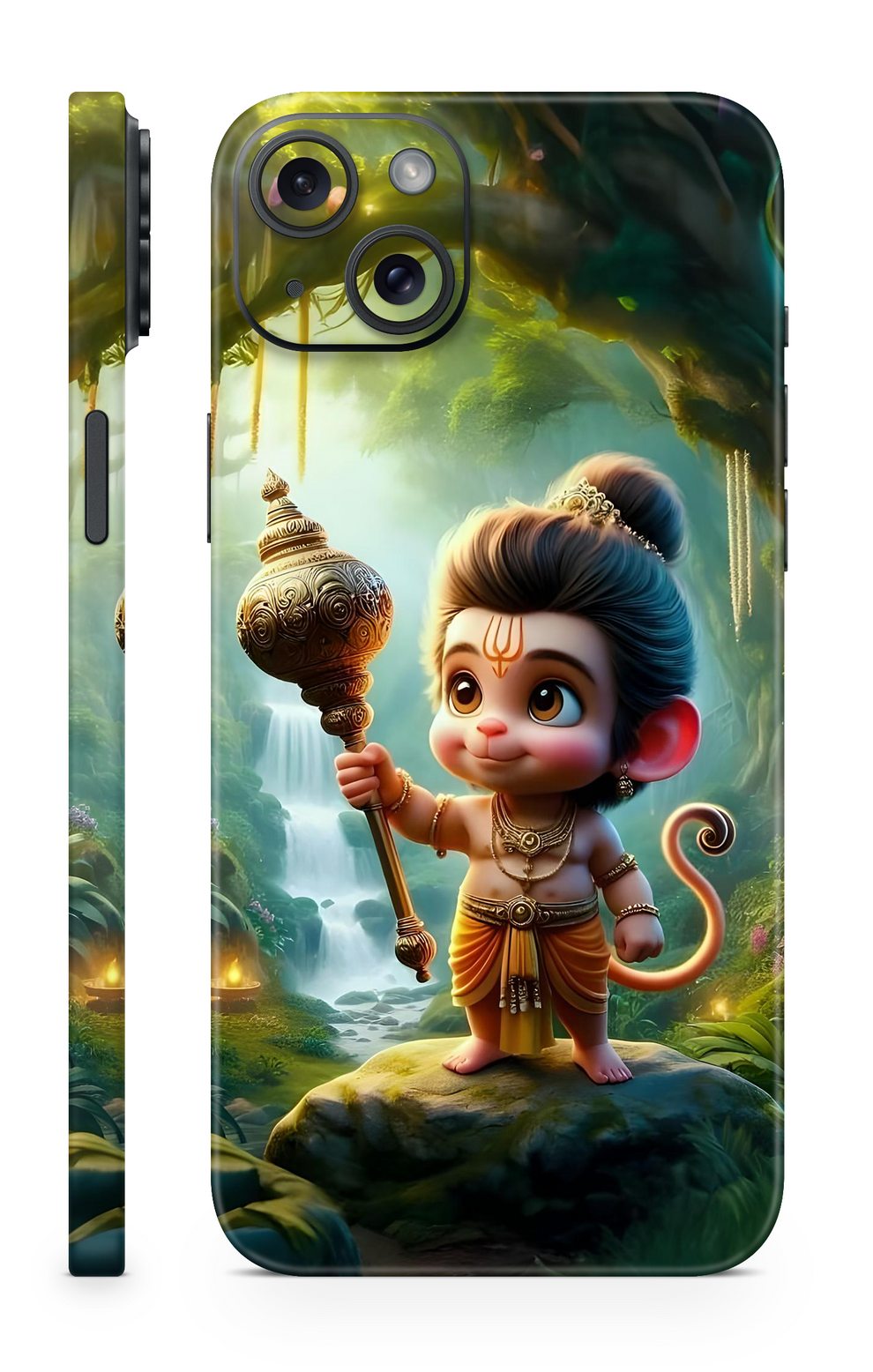 Hanuman Ji Mobile Skin – Divine Protection for Your Device | Worthwrap ...