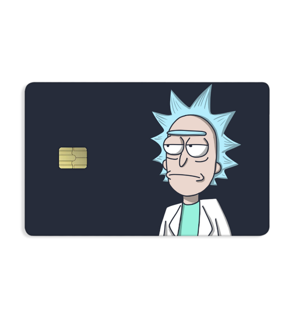 Rick Card Skin - Classic Vinyl Wrap Featuring Rick Sanchez – WORTHWRAP ...