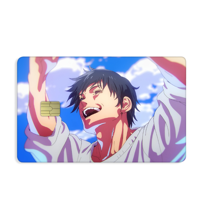 Toji Fushiguro Card Skin - Fierce Vinyl Wrap for Jujutsu Kaisen Fans ...