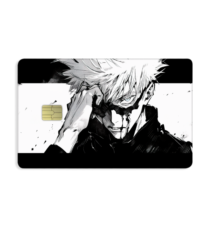 Gojo Satoru Card Skin - Iconic Vinyl Wrap for Jujutsu Kaisen Fans ...