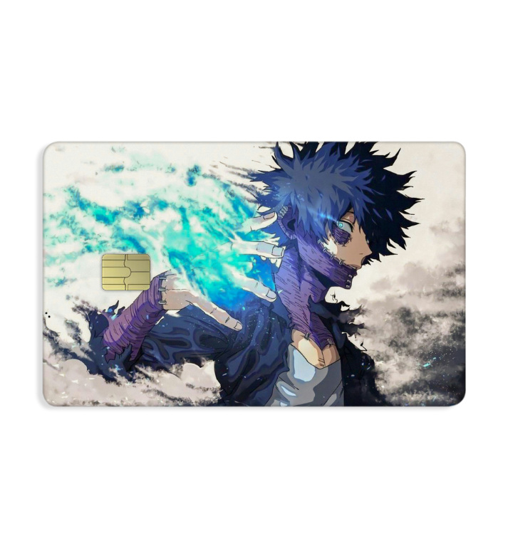 My Hero Academia - Dabi Card Skin - Intense Vinyl Wrap for Anime Fans ...