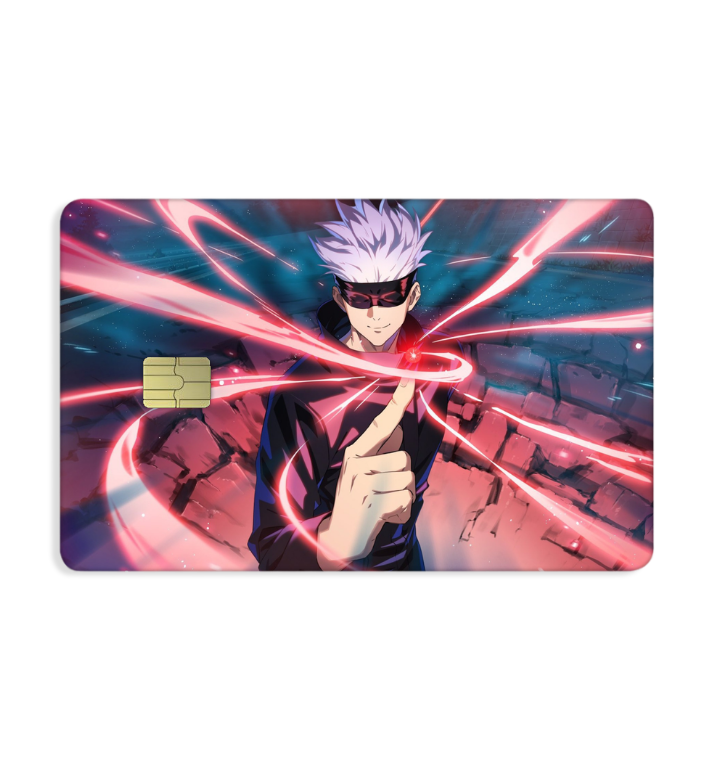 Gojo Satoru Card Skin - Iconic Vinyl Wrap for Jujutsu Kaisen Fans ...