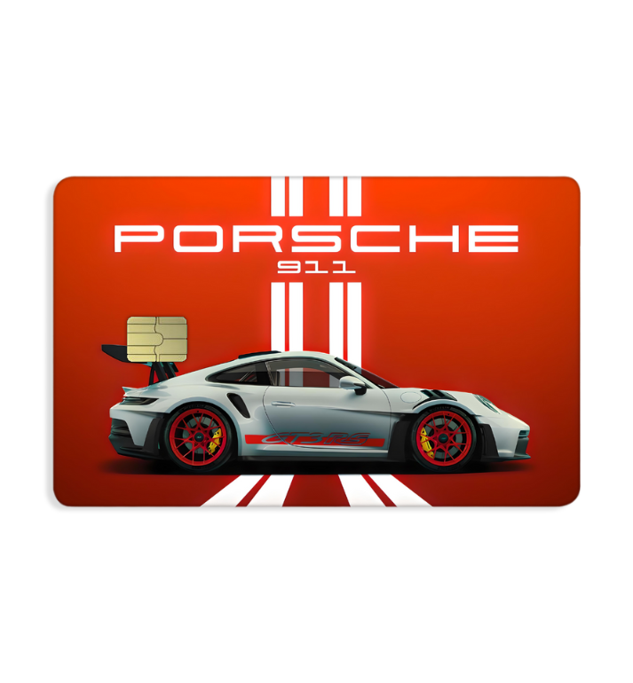 Porsche 911 Card Skin – Iconic Sports Car Wrap for Debit & Credit Cards ...