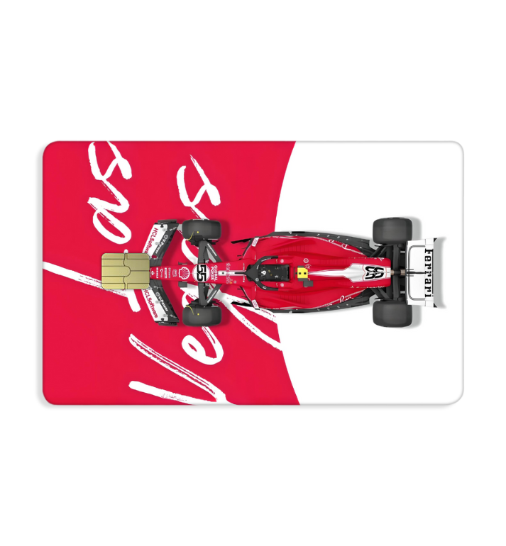Ferrari F1 Card Skin – Formula 1 Racing Wrap for Debit & Credit Cards ...