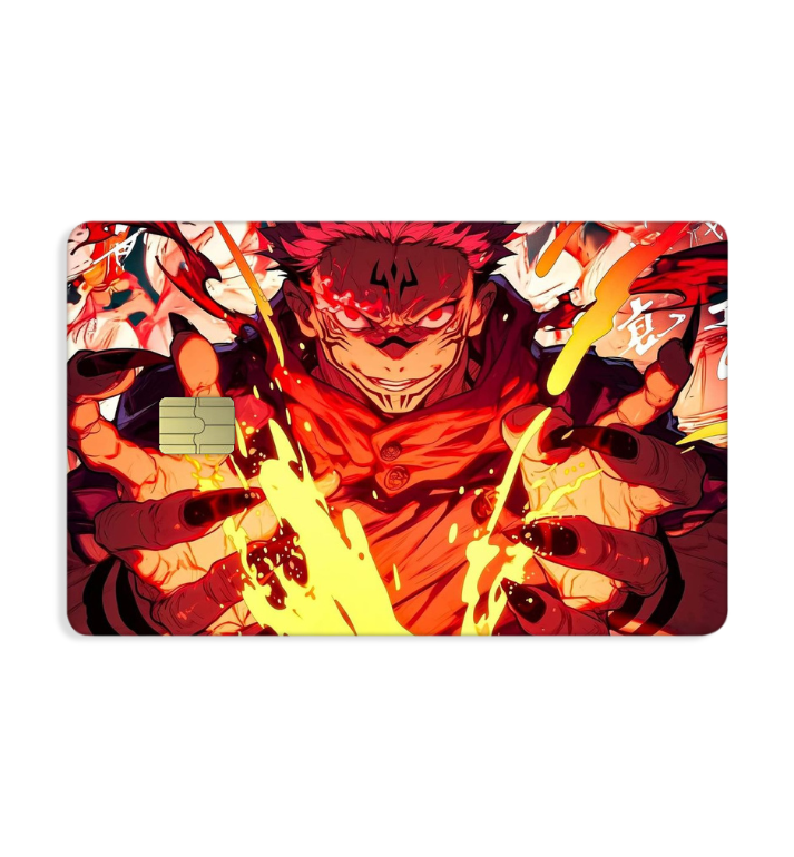 Buy Sukuna Card Skin Online | Jujutsu Kaisen King of Curses Design ...