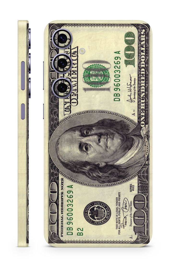 Dollar Mobile Skin - Sleek Dollar Bill Design Wrap for a Bold Look – WORTHWRAP MOBILE SKINS