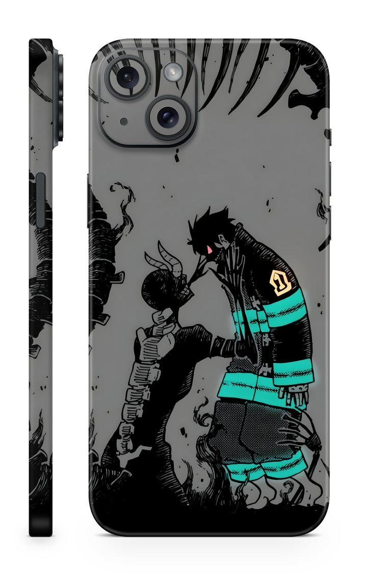 Fire Force Mobile Skins: Fiery Anime Device Skins – WORTHWRAP MOBILE SKINS