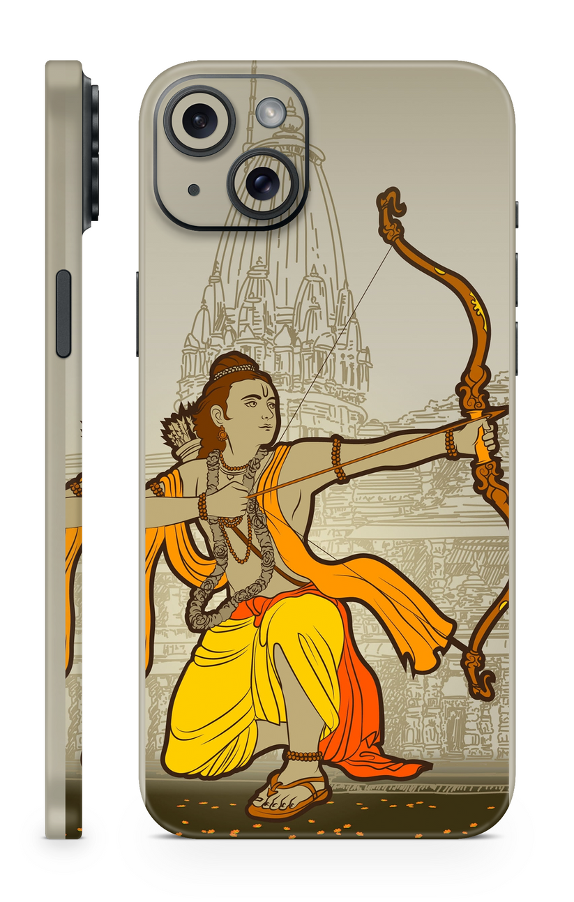 Jai Shree Ram Mobile Skins - Sacred Designs for Devotees – WORTHWRAP ...