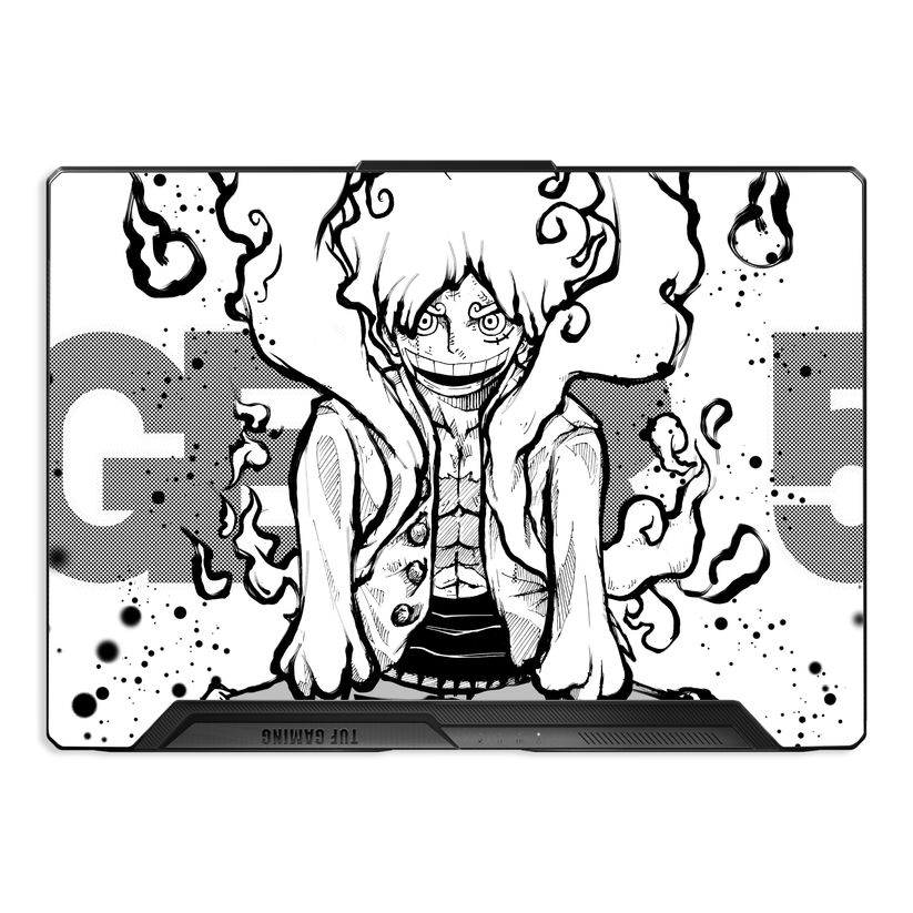 One Piece Gear 5 Laptop Skin | Luffy’s Ultimate Transformation ...