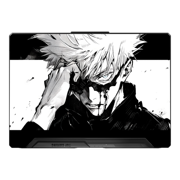 Gojo Satoru Laptop Skin – Jujutsu Kaisen Anime Wrap for All Laptops ...
