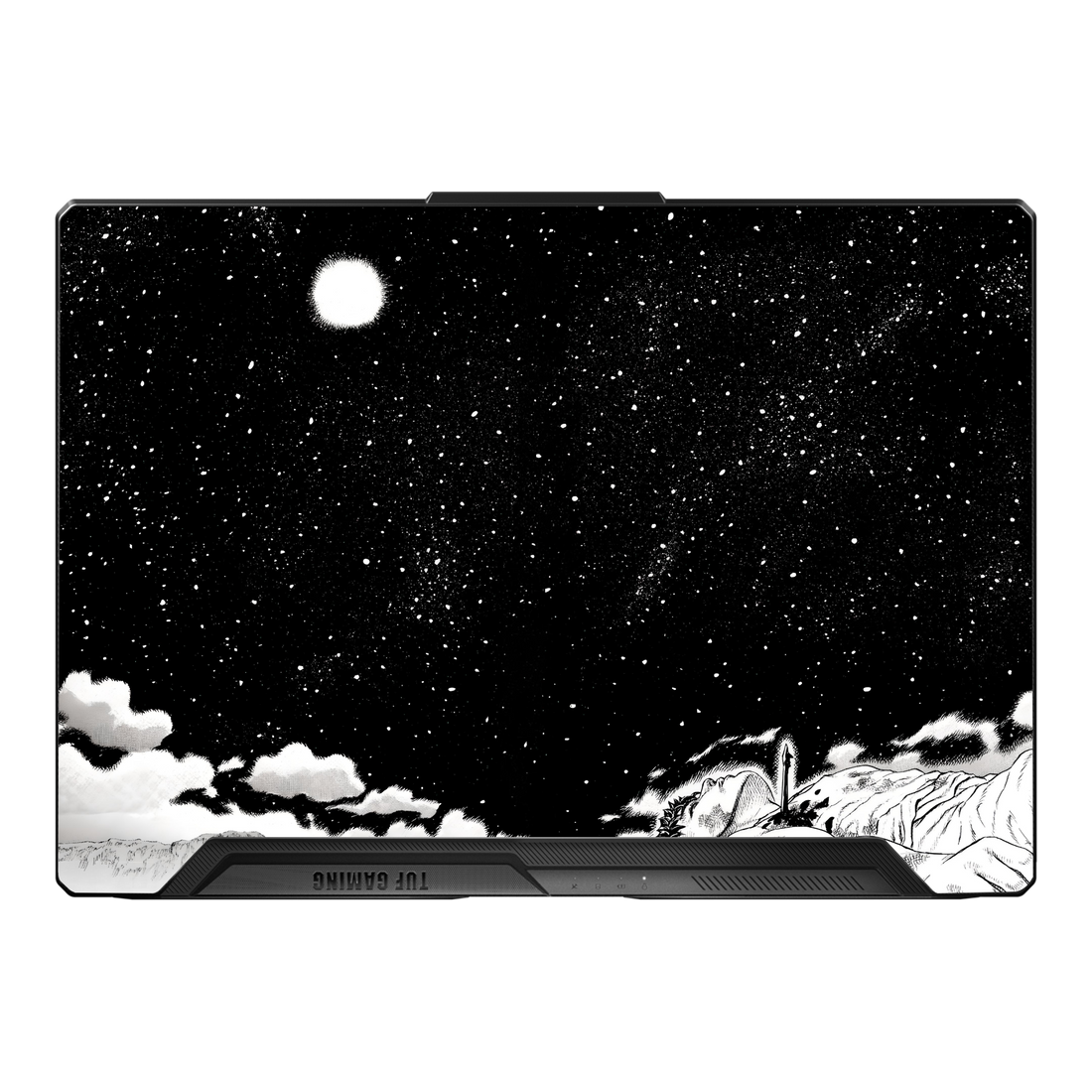 Berserk Guts Laptop Skin – Dark Anime Warrior Wrap for All Laptops ...