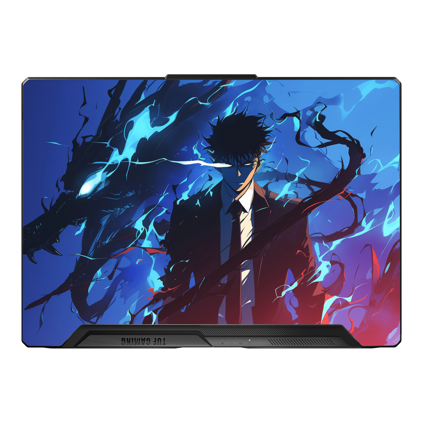 Solo Leveling Laptop Skin – Action Anime Laptop Decal | Sung Jinwoo ...