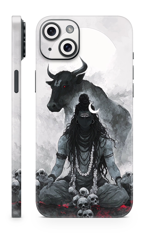 Mahadev Nandi Mobile Skin – Lord Shiva Design | Worthwrap – WORTHWRAP ...