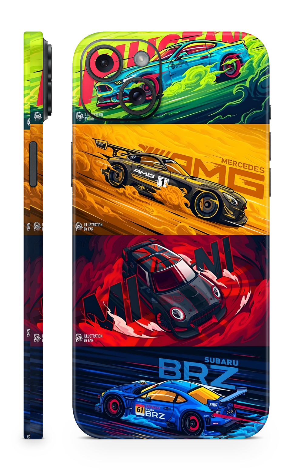 Sports Car Mobile Skin | Sleek & Stylish Car Designs - Worthwrap ...