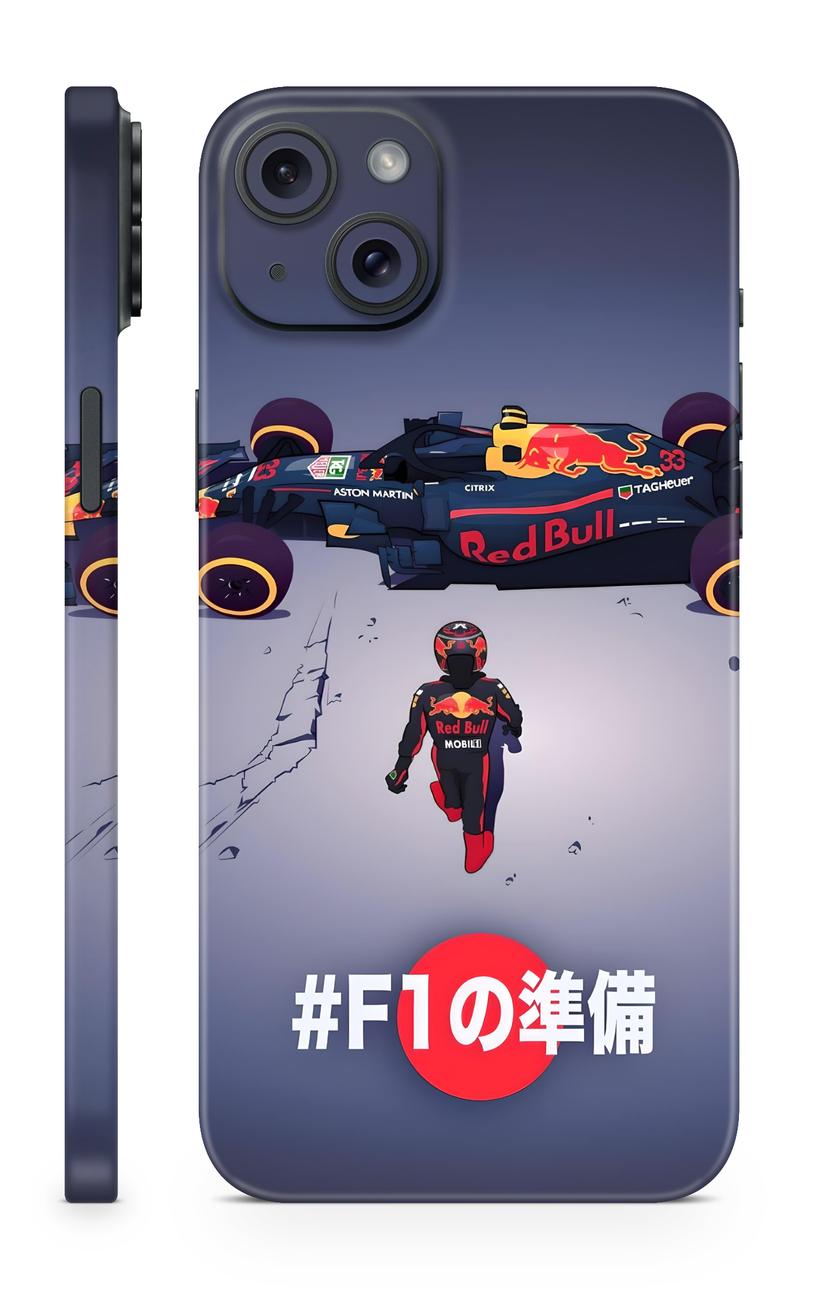 Red Bull F1 Anime Style Racing Mobile Skin – WORTHWRAP MOBILE SKINS