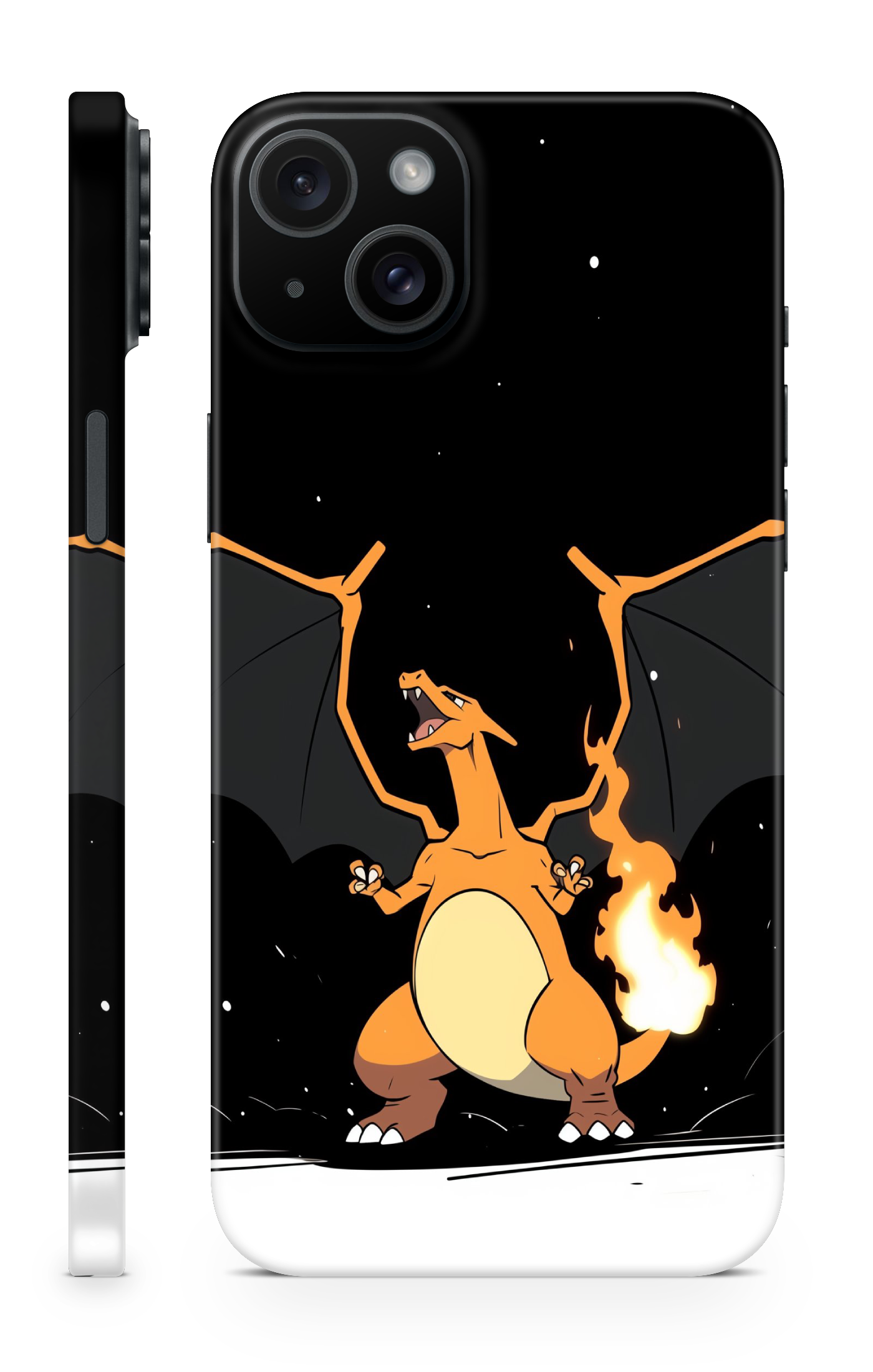 Charizard Mobile Skin – Fire Type Pokémon Design – WORTHWRAP MOBILE SKINS