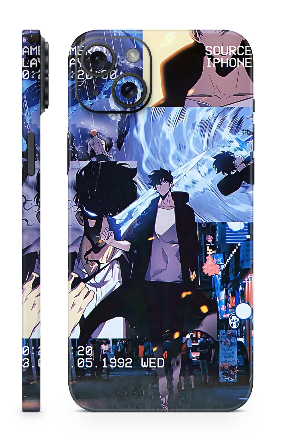 Solo Leveling Mobile Skin | Iconic Manhwa-Inspired Design – WORTHWRAP ...